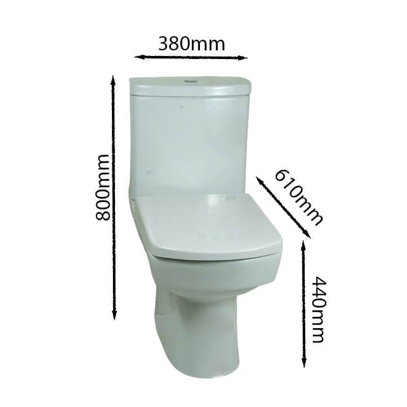 Pack WC sortie Horizontale Mega seramik au Maroc à prix pas cher